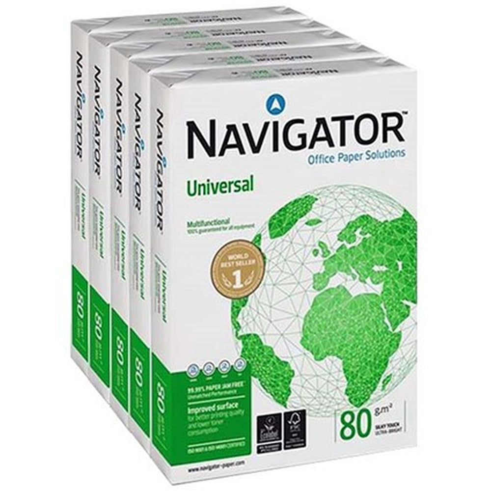 A4 Navigator Universal Printer Paper 80gsm Packs of A4 or A5 – Cotswold Paper