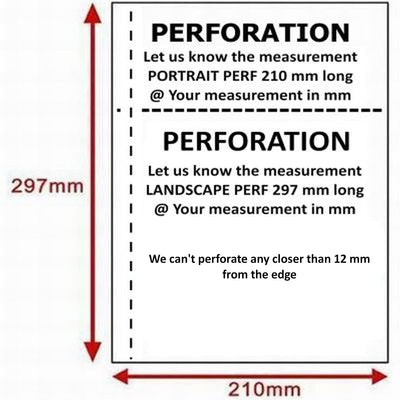 Our Range of Perforated paper & board – Cotswold Paper
