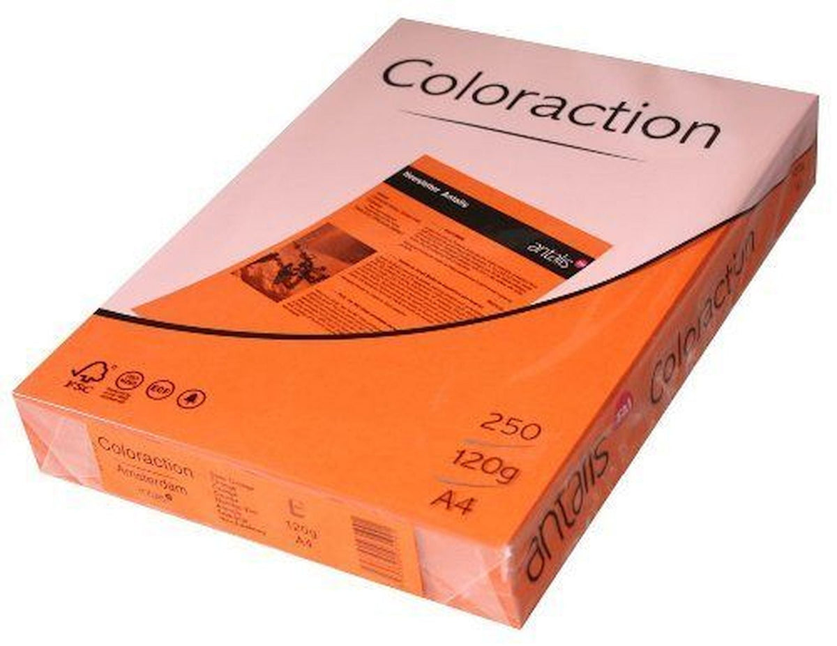 500 sheets 80gsm A3 IMAGE COLORACTION VARIOUS COLOURS 420 x 297mm ...
