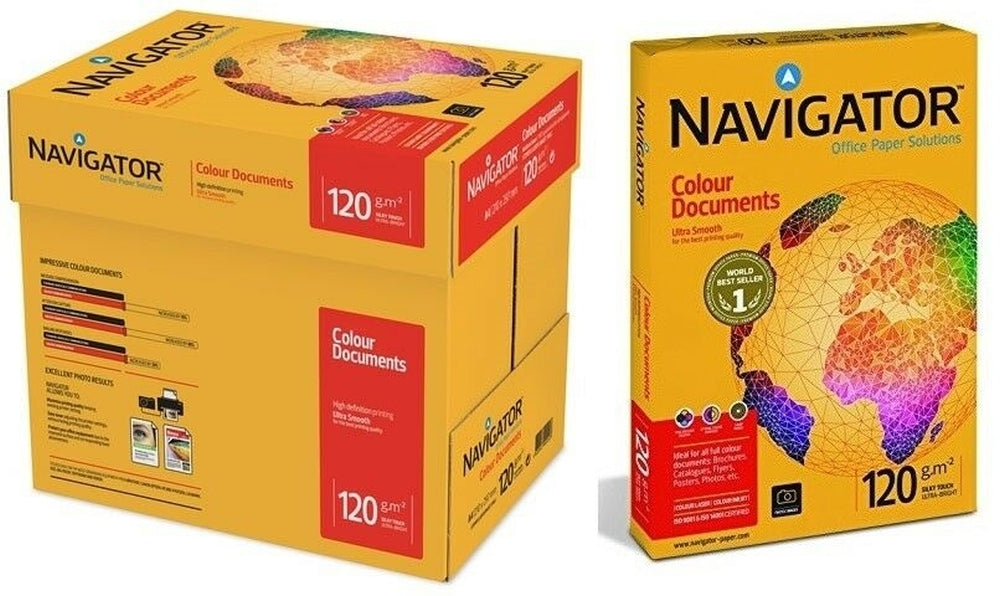 Navigator Paper A4 120gsm White - Packs of 250 sheets – Cotswold Paper